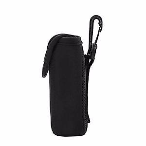 MegaGear Olympus Tough TG-6, TG-5, TG-4, TG-870, TG-860 Ultra Light Neoprene Camera Case, with Carabiner - Black (Model: MG794)
