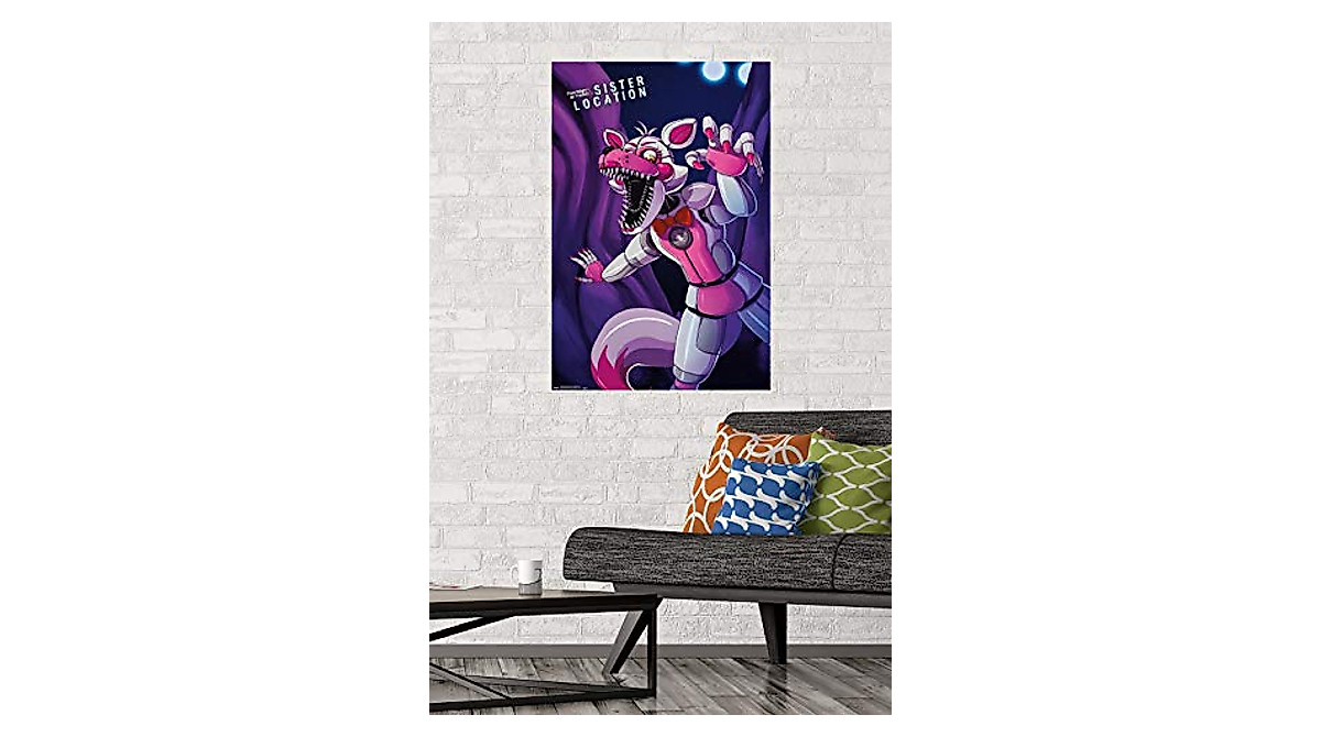 Five Nights at Freddy's Funtime Foxy Wall Poster - 22.375x34