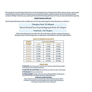 Robelle 2256B Total Alkalinity Increaser for Swimming Pools, 10 lb