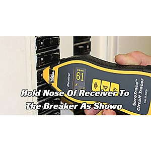 IDEAL INDUSTRIES INC. SureTrace 61-957 Circuit Tracer Open/Closed, 360 Degree, Black