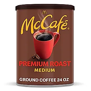 McCafé Premium Medium Roast Ground Coffee (24 oz Canister)