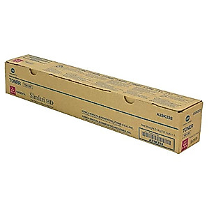 Konica Minolta TN-512M A33K332 Bizhub C454 C554 Toner Cartridge (Magenta) in Retail Packaging