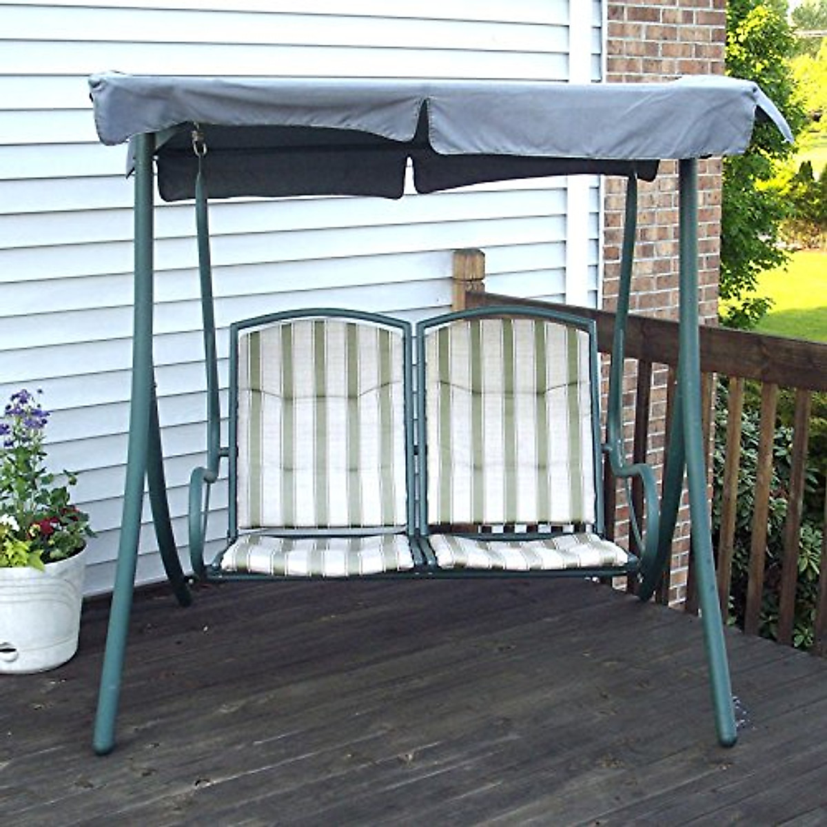 Garden Winds 2-Seater Swing Replacement Canopy Top Cover