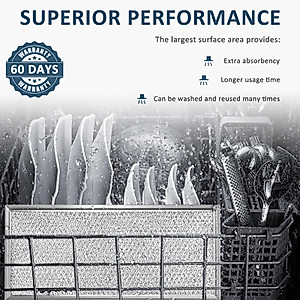 Fits for Whirlpool W10208631A Microwave Grease Filter - Approx 13" x 6" (4-Pack)