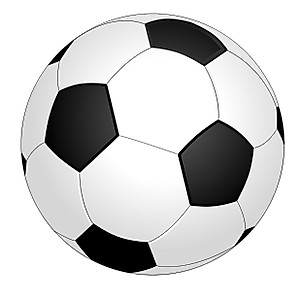 30 x Round Soccer Invites for Kids Birthday Party Invitations Without Envelopes