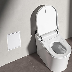 EASY-EXS Access Panel 8x8 with Door (Max Service Opening 6.5x6.5) Plastic White (Medium 8''x8'')