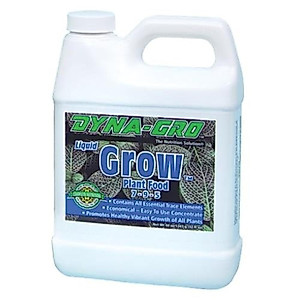 Dyna-Gro 719000 Grow 1 qt Plant Food, 1 Quart, 32 oz