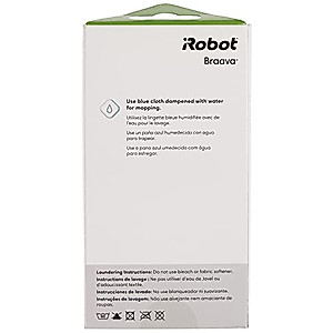 iRobot Braava Authentic Replacement Parts - Braava 300 Series Microfiber Mopping Cloths, Accessories (3-Pack)