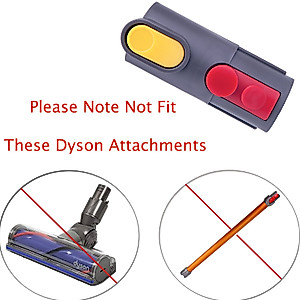 I clean 7packs Dyson v7 attachments, Compatible with Dyson V8, V8 Absolute,V7,V6,DC59,DC44,DC35,DC24,DC16,DC62,DC39,V10, V10 Absolute, V11Animal Cord-Free Vacuum Parts