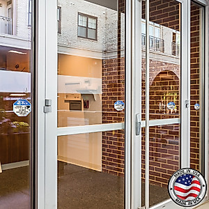 Psyfer® (Fade-Free) 6 Pack - 2⅝" UV Security Stickers [Made in USA]