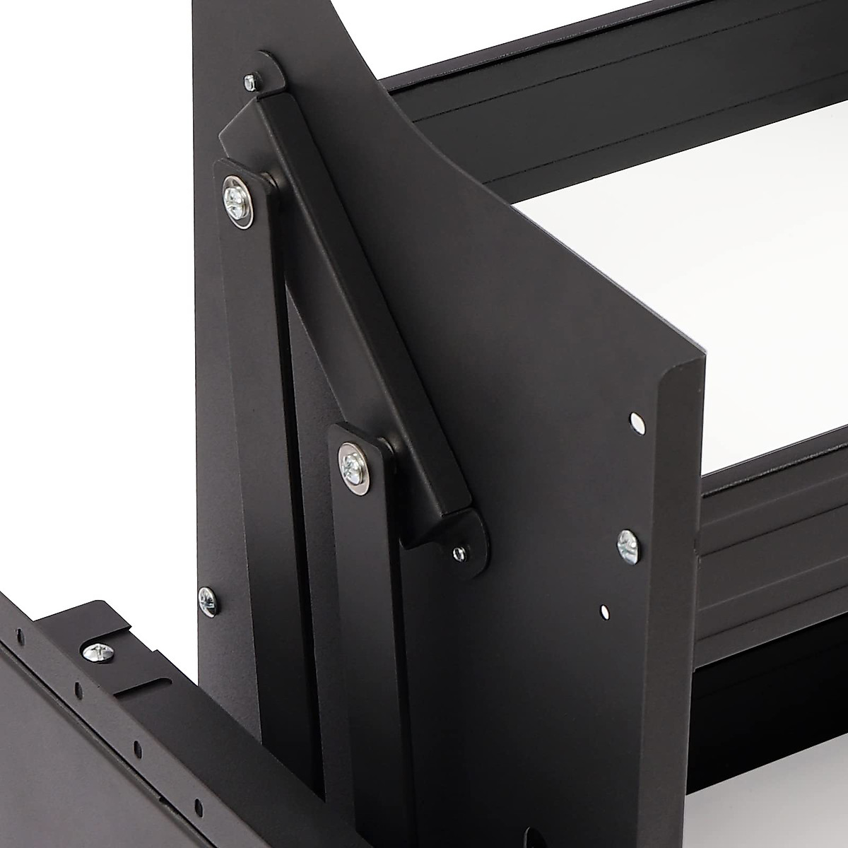 24 Inch Pull Down Cabinet Organizer, 2-Tier Pull-Out Shelf Cabinet Shelf Drop Down Shelf With Buffer Function, Convenient Heavy-Duty Kitchen Cabinet Pull Down Shelf With Anti-slip Handle For Home Use