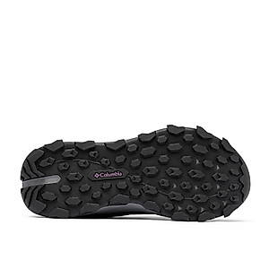 Columbia Women's Hatana Breathe, Black/Dark Lavender, 7