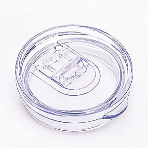 Skinny Tumbler Replacement Lid Fits for Skinny Tumbler 2.73-2.75 inches in diameter,2 Pack Splash Resistant Lids Sliding Covers, BPA Free