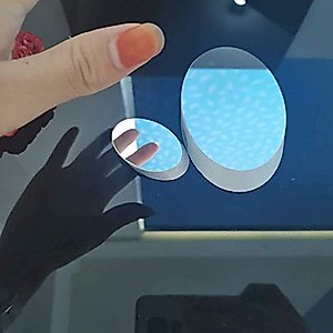 Short axis Secondary Mirror, Ultra-high Precision Elliptical Oblique Mirror for DIY Homemade Newtonian Reflection Astronomical Telescope