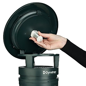 DynaTrap DT2030-GRSR 1 Acre Mosquito & Flying Insect Outdoor Trap and Killer – Kills Mosquitoes, Flies, Wasps, Gnats, & Other Flying Insects - Bug Zapper Alternative – Green