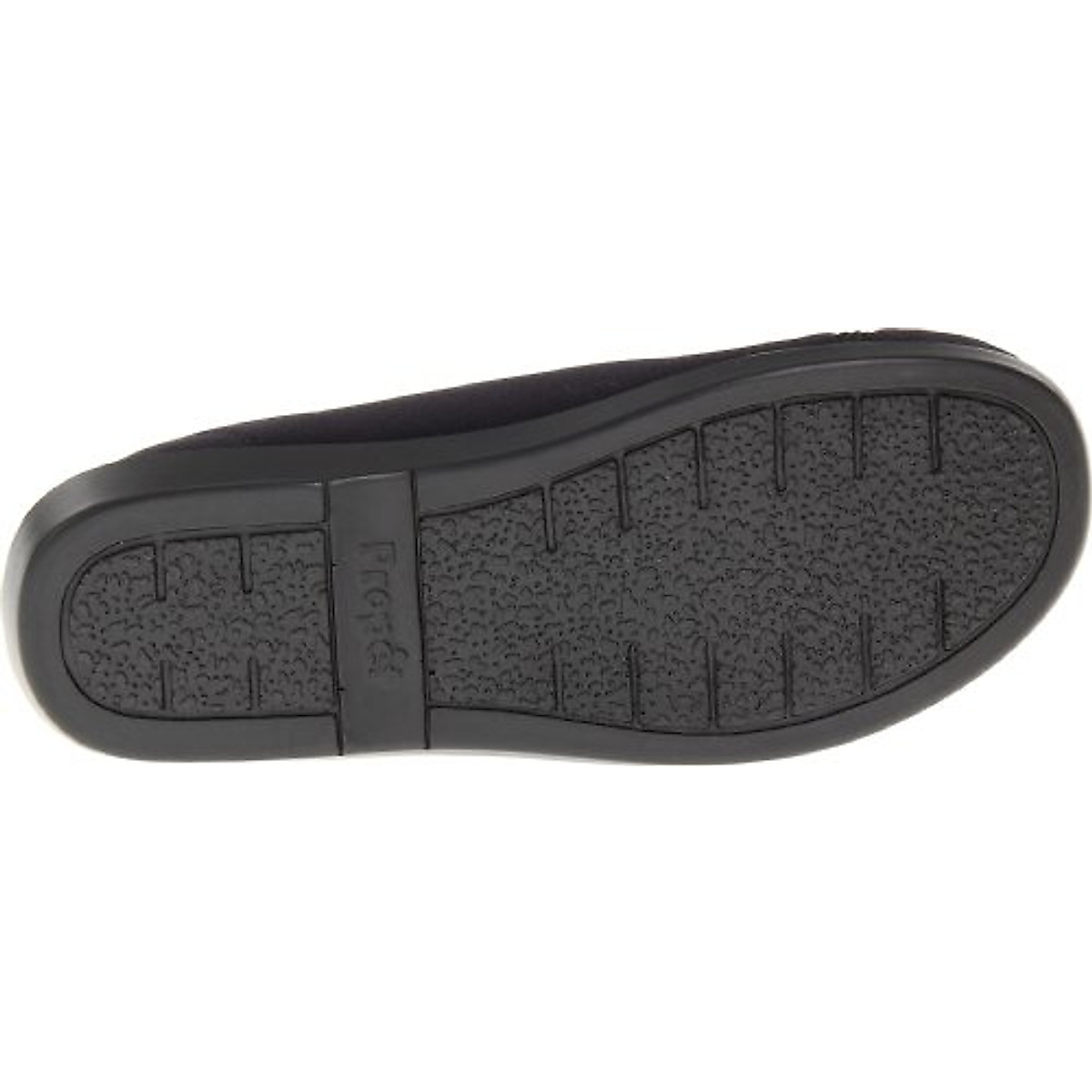 Propét Womens Cush 'N Foot Slipper, Black, 9 US