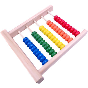 MAGIKON Miniature Counting Frame,5 Rows,Learning Mathematics Abacus