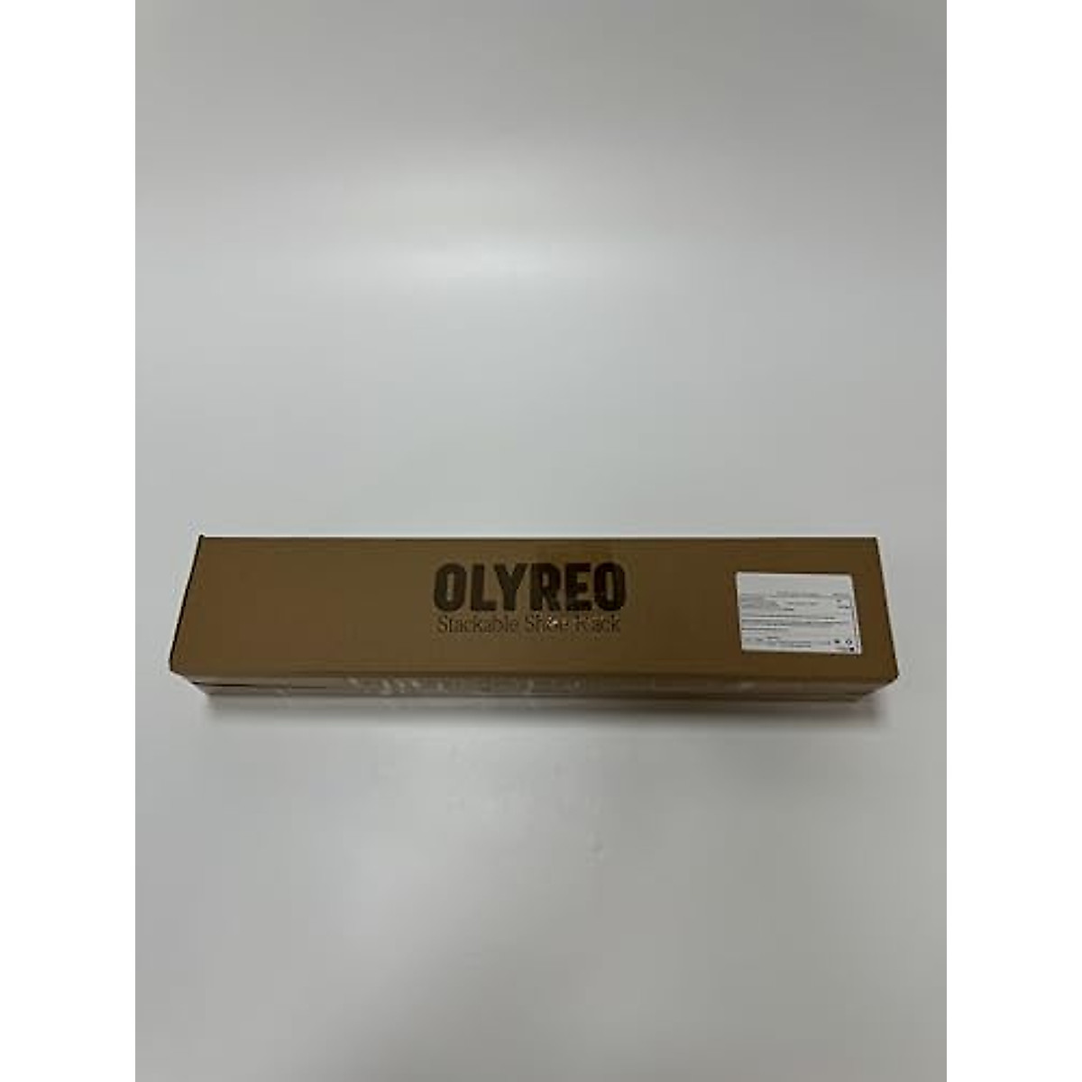 OLYREO Stackable Small Shoe Rack for Closet 3 Tier, Sturdy Shoe Rack Organizer for Front Door Entrance and Entryway, Free Standing Metal Shoe Shelf Storage for Closet Bedroom Garage Black