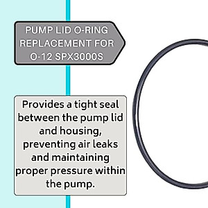 Carjo Southeastern Accessory Pool Pump O-Ring Seal Repair Kit for Hayward(R)* Super II Pump Series 3000X Kit 2 - Hayward Super II Pump Parts