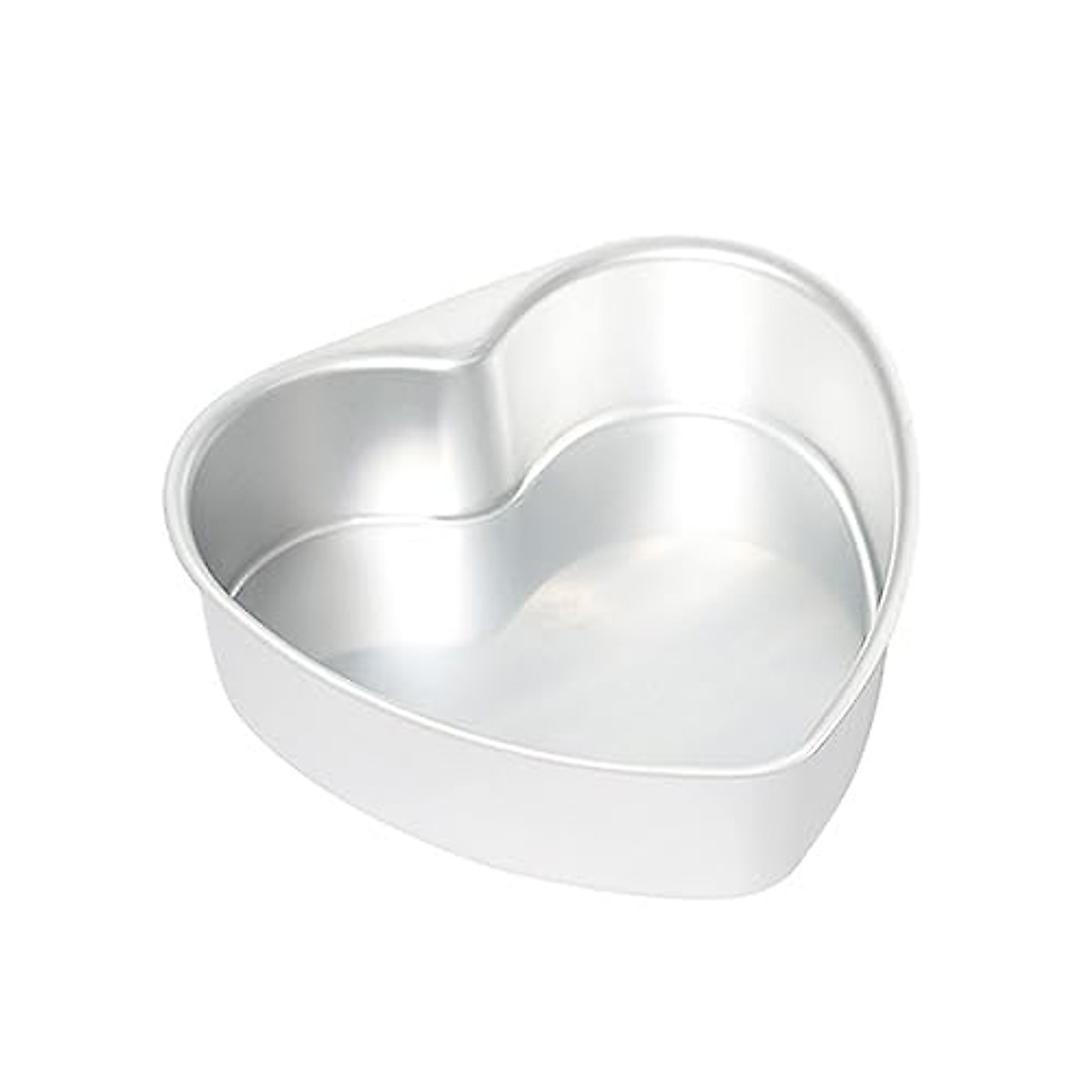 6/8/10 Inch Heart Shaped Cake Pan,Aluminum Cake Tray for Wedding Birthday Anniversary, Kitchen Baking Bread Cheesecake Non-stick Cake Mold 8Inch