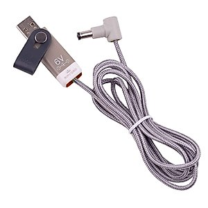 myVolts Ripcord USB to 6V DC Power Cable Compatible with Roland SP-404 MKII Sampler