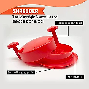 MG CUSTOM GOODS Chicken Shredder |Pro Chicken Shredding Tool| Chicken Shredder Machine is Dishwasher Safe| Meat Shredder Tool with Handles Have Non-Skid Base Suitable for Pulled Pork Beef & Chicken