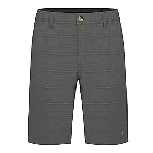 Little Donkey Andy Men’s 12 Inch Bermuda Shorts, UPF 50 Stretch Golf Shorts for Casual Travel (Black XL)