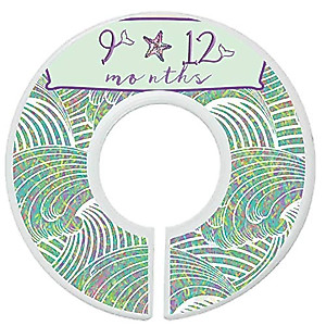 Mumsy Goose Nursery Closet Dividers Closet Organizers Baby Girl Clothes Dividers Mermaid