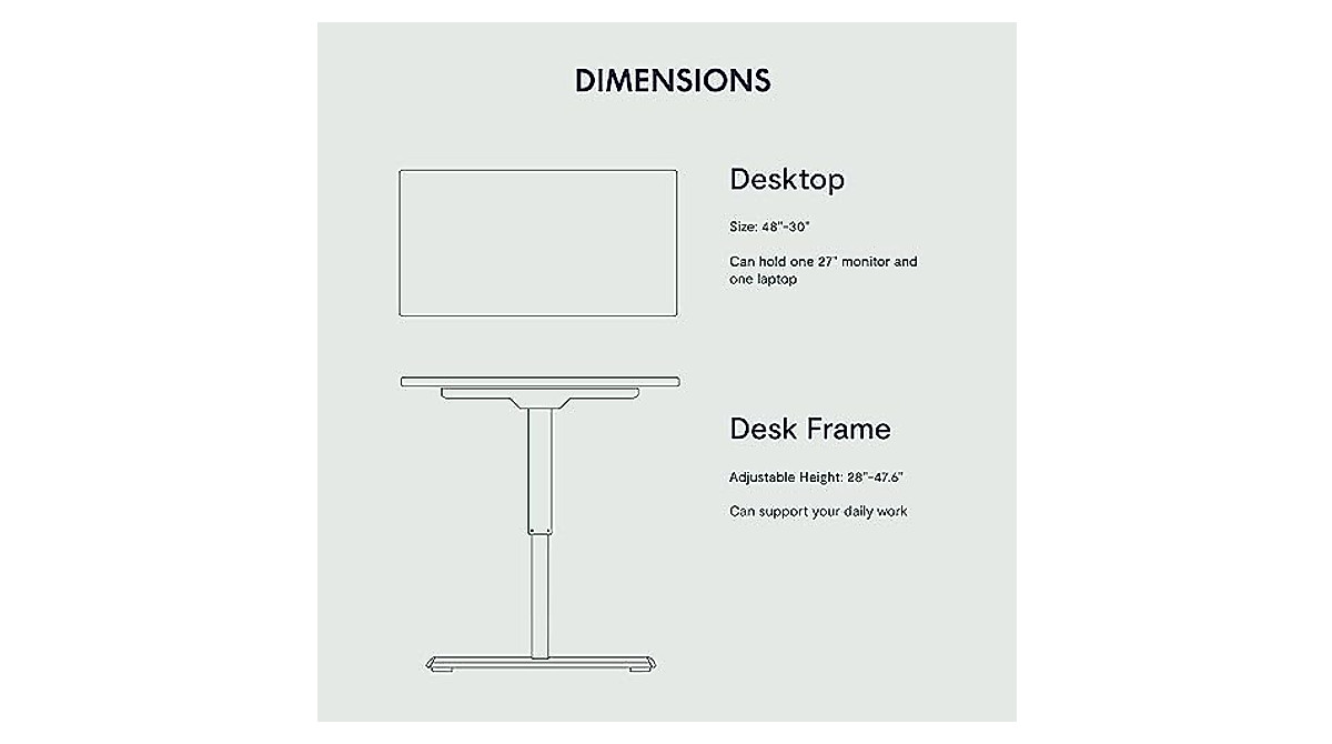 FLEXISPOT Electric Height Adjustable Desk - Ergonomic Workstation