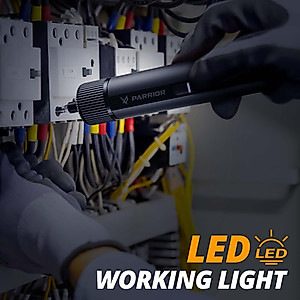 PARRIOR High-Torque Max 8 N.m with 4 Torque Control Electric Cordless Screwdriver Rechargeable 2200 mAh Large Battery Automatic Power Screwdriver with LED Work Light and USB-C Cable 3.6V/260 RPM