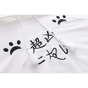 BAIMORE Japanese Mori Girl Kawaii Cute Cat Ears Hooded Cape White