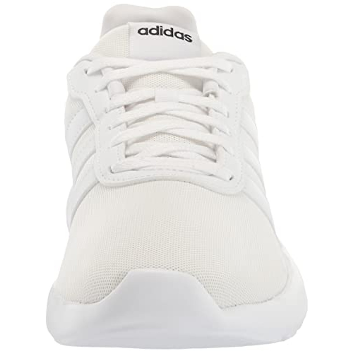 adidas Women's Lite Racer 3.0 Running Shoe, White/White/Grey Two, 8