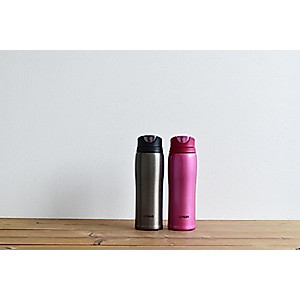 TIGER Stainless steel vacuum tumbler raspberry pink 0.48L MCB-H048-PR (japan import) by Tiger