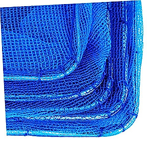 CLISPEED 2pcs Foldable Fish Cage Meat Dehydrater Foldable Basket Flower Food Foldable Drying Rack Mesh Hanging Dryer Rack Drying Basket Nylon Multi-layer Net Blue Nylon Hanging Hanger