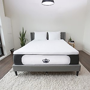 DynastyMattress 14.5-Inch CoolBreeze Plush Medium Soft Gel Memory Foam Mattress Bed (Split-Calking), USA Made