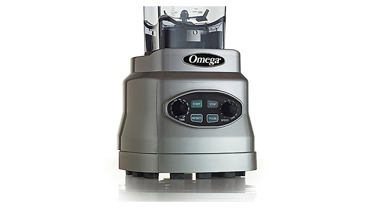 Omega 3HP Blender 64 OZ - Powerful 1400W Smoothie Maker, BPA Free