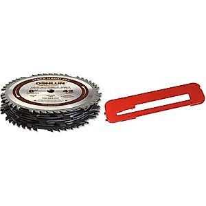 Oshlun 8-Inch 42 Tooth Stack Dado Set with Bosch Dado Insert