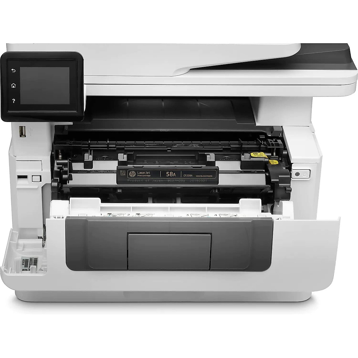 HP LaserJet Pro MFP M428fdw Wireless Monochrome All-in-One Printer with built-in Ethernet & 2-sided printing, works with Alexa (W1A30A)