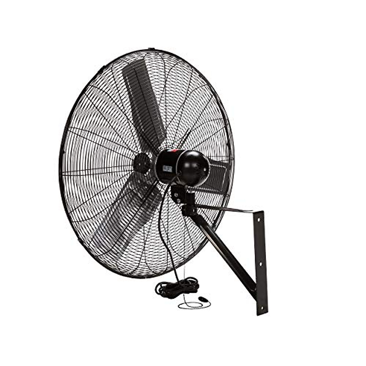 TPI Corporation Single Phase Wall Mount Commercial Circulator – 30" Diameter, 120 Volt Exhaust Fan – Ventilation Fans. Commercial Extractor Fans