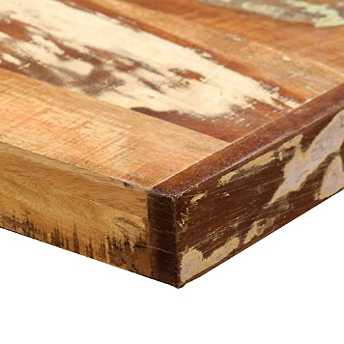 AJSEOYBS Dining Table Mid-Century Vintage Kitchen Table for Person for Dining Room Balcony Cafe Bar,Dining Table Solid Reclaimed Wood 70.9"