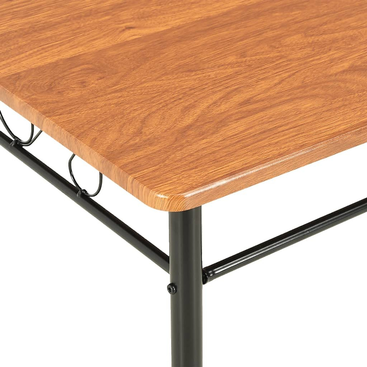YPWRENH Entrance Tables Decorative Tables Dining Table Brown 47.2 "x27.6 x29.5 MDF for Dining Room, Kitchen or Living Room