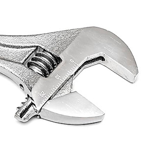 Crescent Carded Sensormatic 6-Inch Adjustable Wrench, Chrome - AC26VS