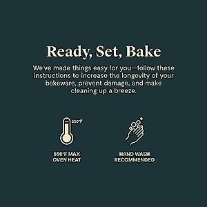 Caraway Non-Stick Ceramic 1 lb Loaf Pan - Naturally Slick Ceramic Coating - Non-Toxic, PTFE & PFOA Free - Perfect for Pound Cakes, Breads, & More - Slate