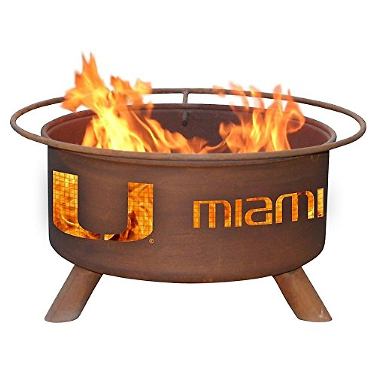 Patina Products F225, 30 Inch University of Miami Fire Pit