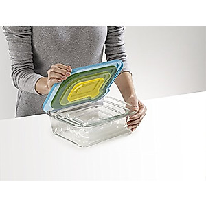 Joseph Joseph Nest Glass Storage Dishes-Multi-Colour, Set of 4, Multicolor