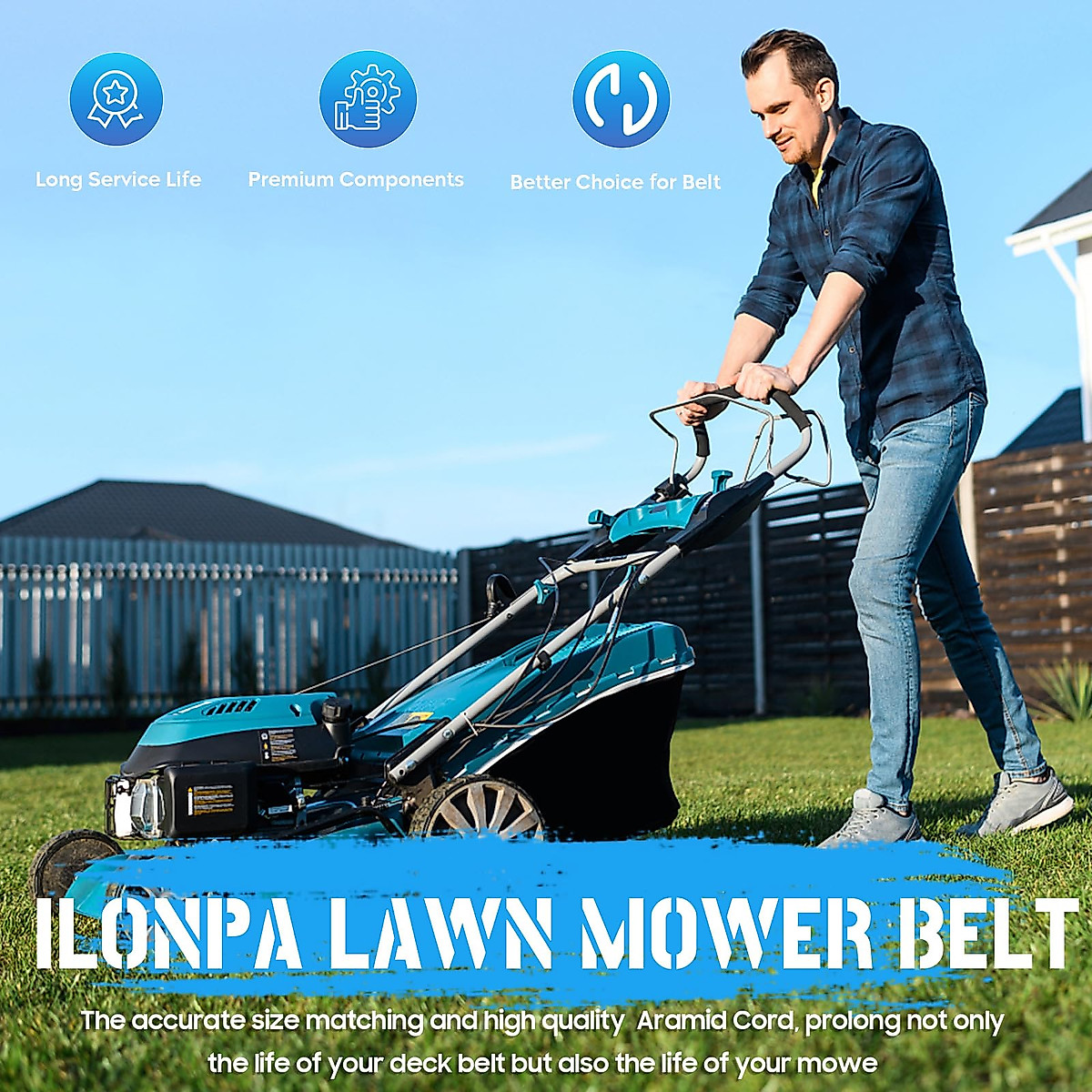 1/2 X 106 1/8 Deck Belt for Ariens 21546607 405143 584453101 7133156 532405143