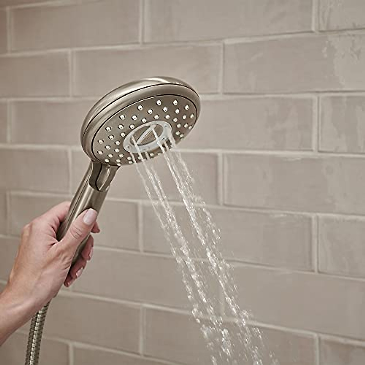 American Standard 9238759.295 Spectra Filtered Hand Shower Rail System in Brushed Nickel
