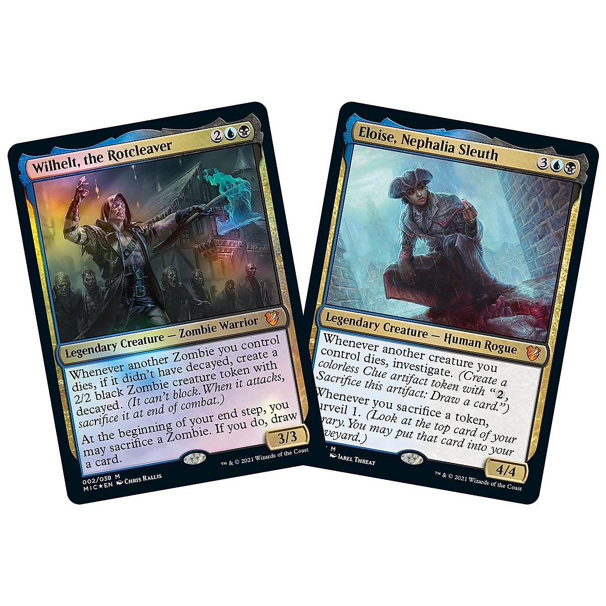 Magic: The Gathering Innistrad: Midnight Hunt Commander Deck – Undead Unleashed (Blue-Black)