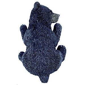 Black Bear on a Tree - Garden Decor/Yard Decorative Sculpture/Baby Bear Cub Tree Hugger Statue