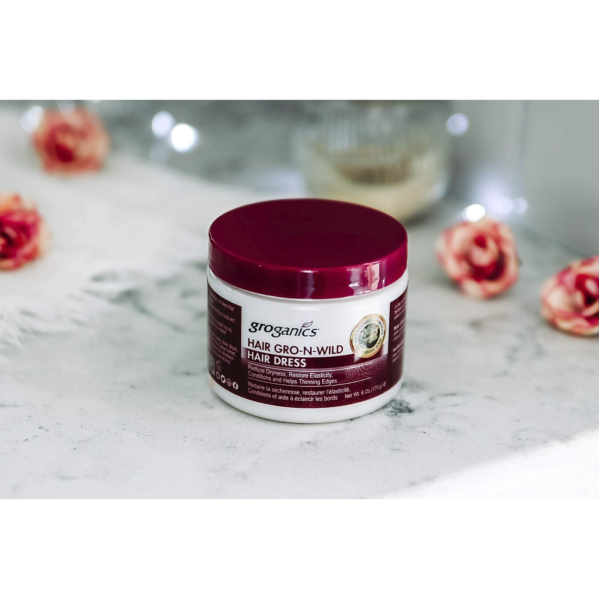 Groganics Hair Gro-N-Wild Hair Dress 6oz